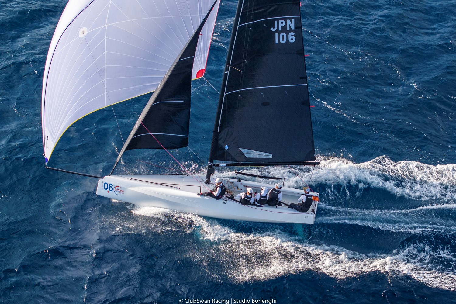 Swan into boot 2025 - Sails